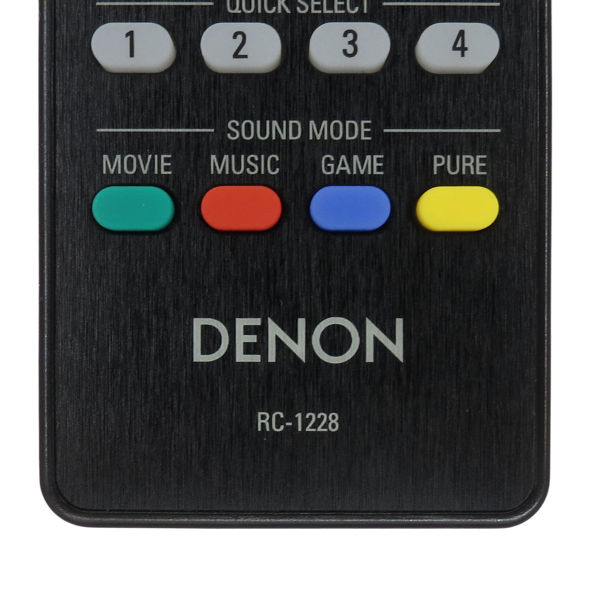 Denon RC-1228 Pre-Owned Factory Original Audio System Remote Control ...