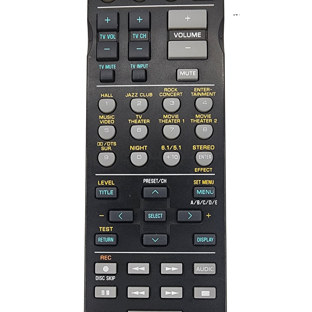 Yamaha RAV246 Pre-Owned Original A/V Audio Receiver Remote Control ...