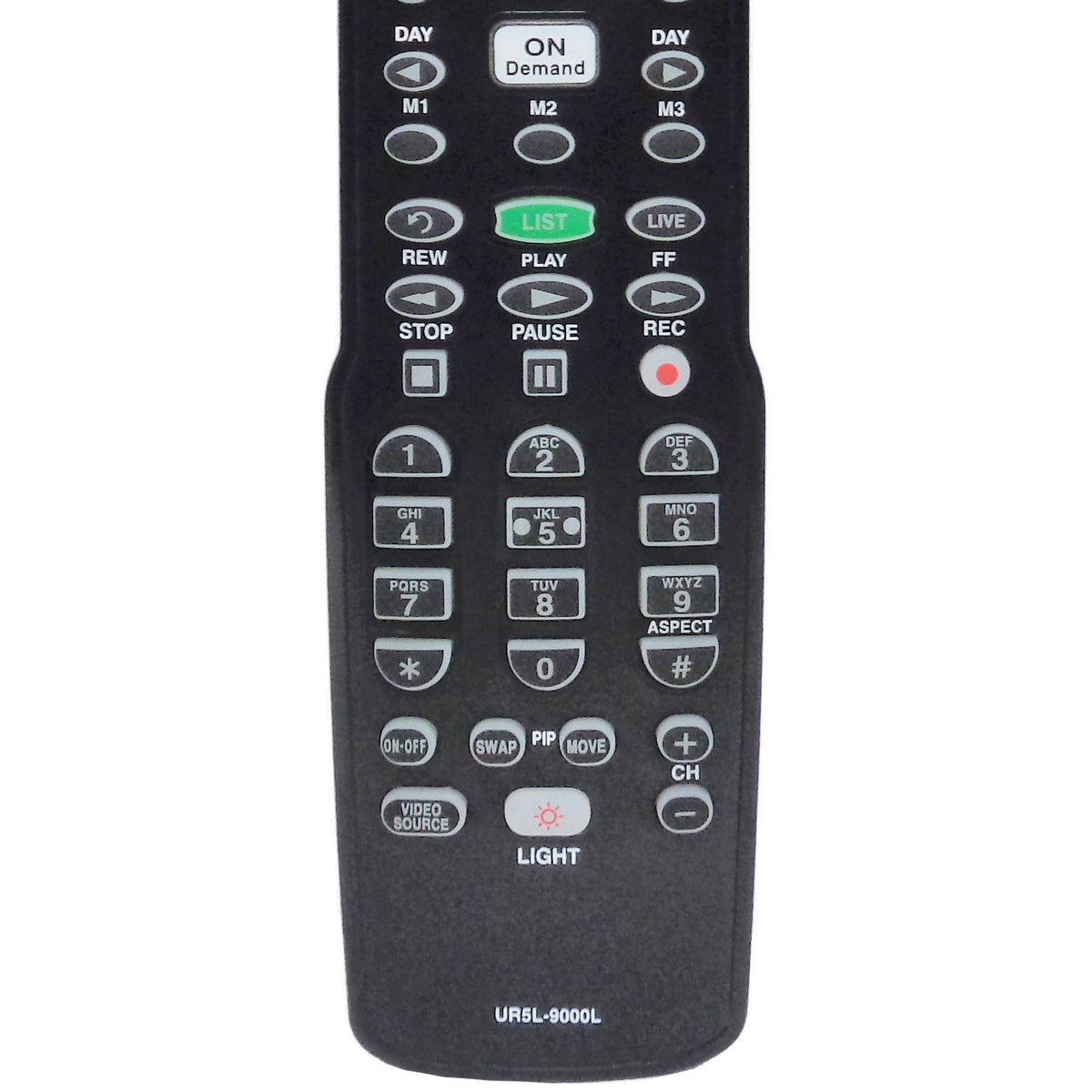 URC UR5L-9000L Pre-Owned Multi Brand Cable Box Universal Remote Contro ...