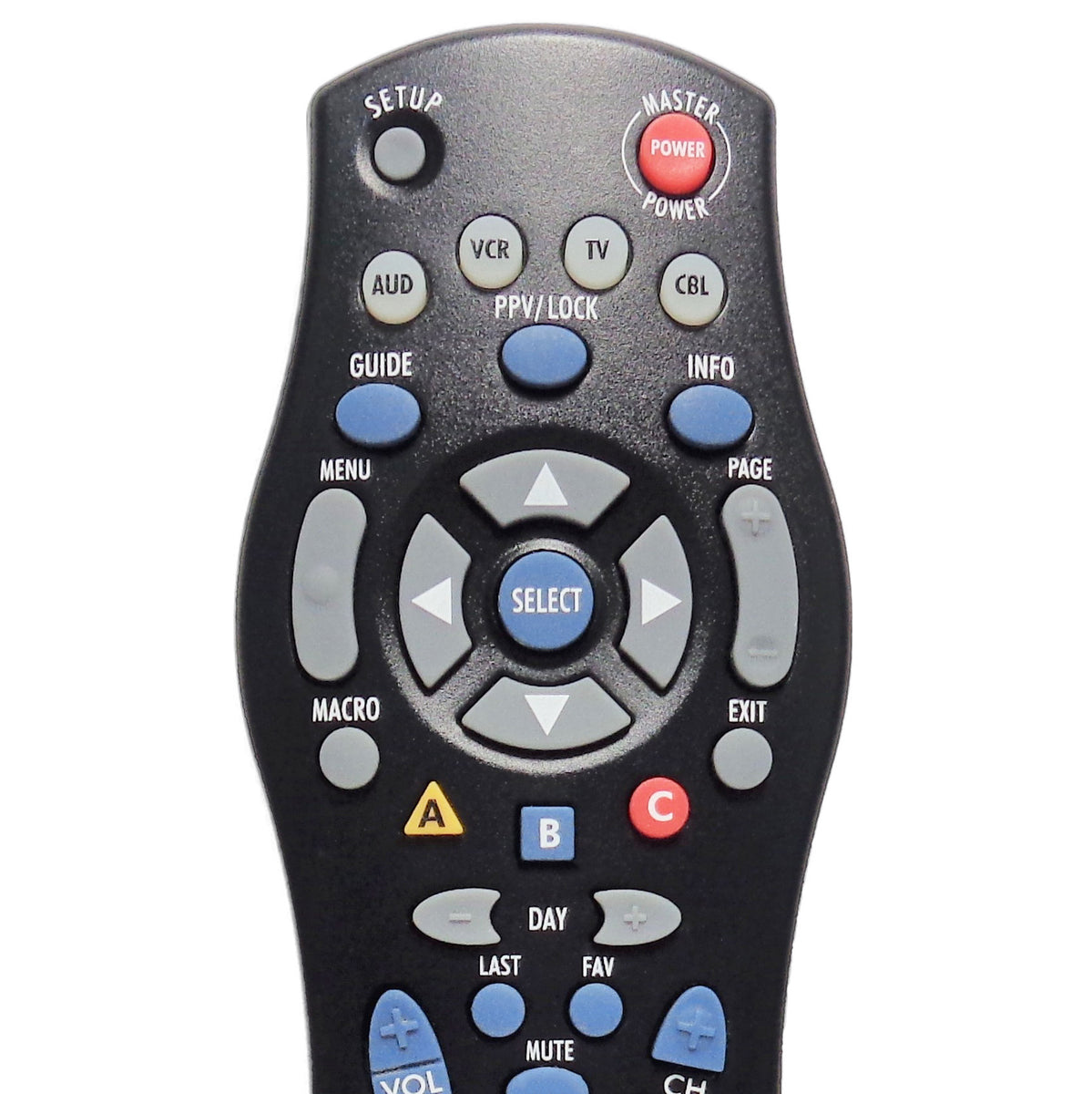 Universal Electronics Atlas 4ACXXXB06-R Pre-Owned Cable Box Remote Con ...