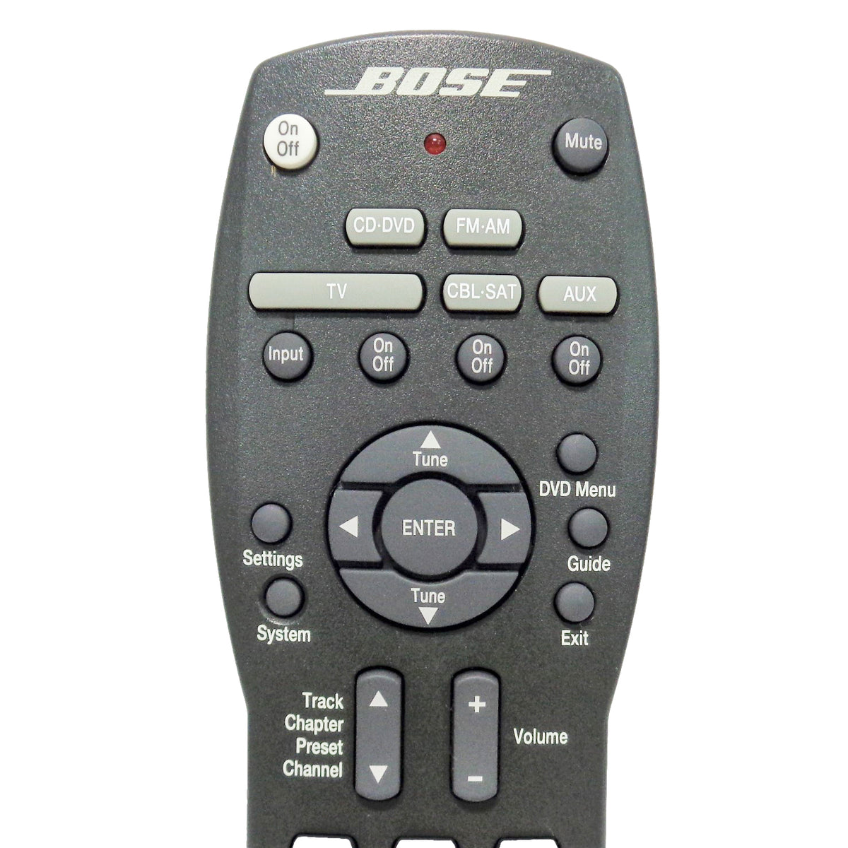 Bose BOSE321 Pre-Owned DVD Home Entertainment Systems Remote Control ...