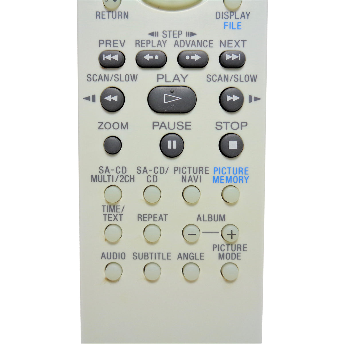 Sony RM-ASP001 Pre-Owned DVD/CD Player (400 disc) Remote Control, 1-47 ...