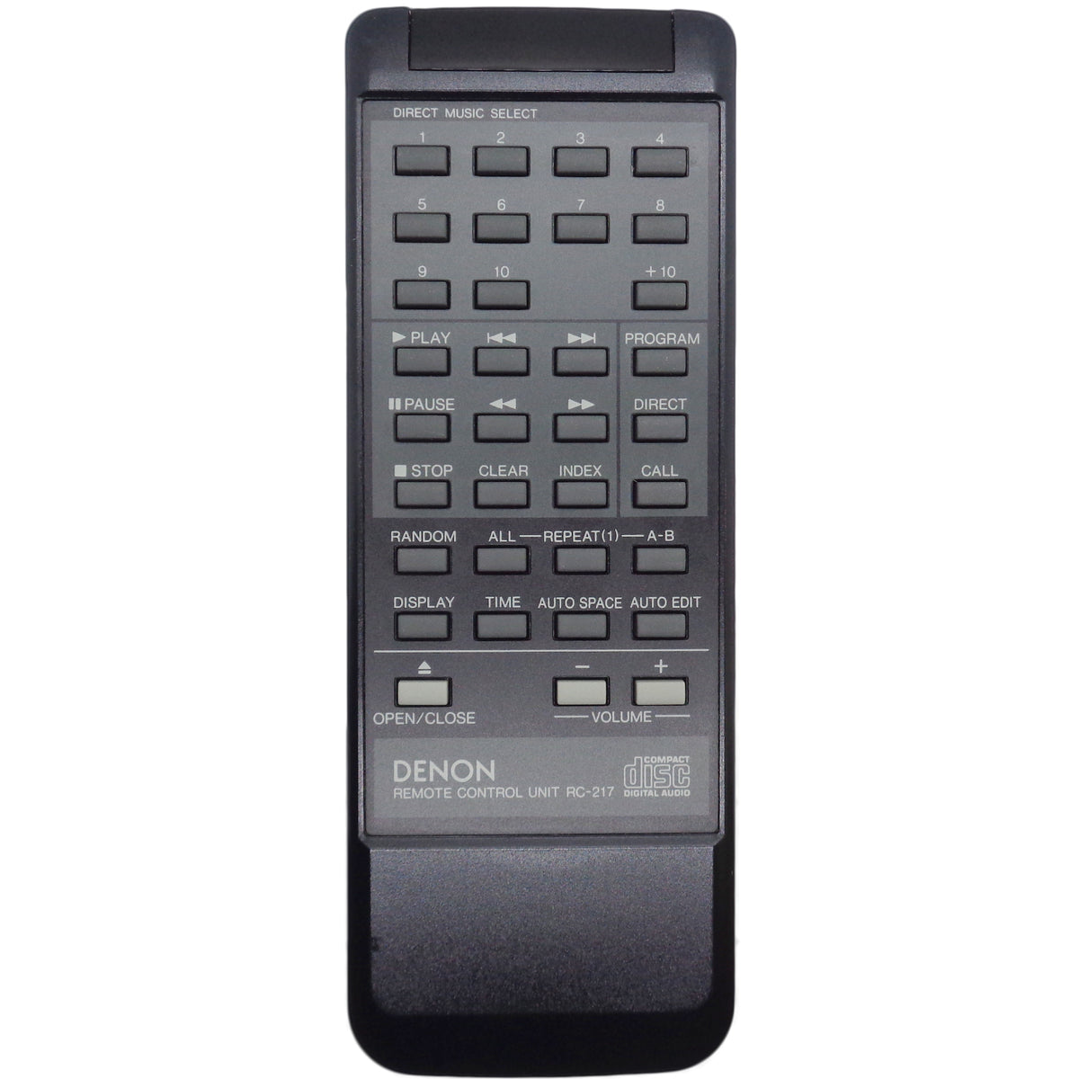 Denon RC-217 Pre-Owned Factory Original CD Player Remote Control ...