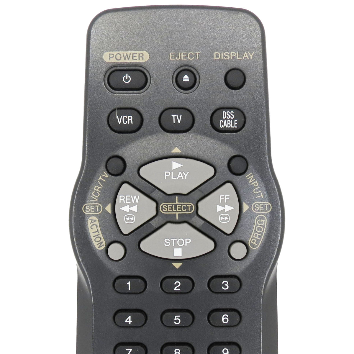 Quasar LSSQ0208 Pre-Owned Factory Original VCR Remote Control – Corner ...