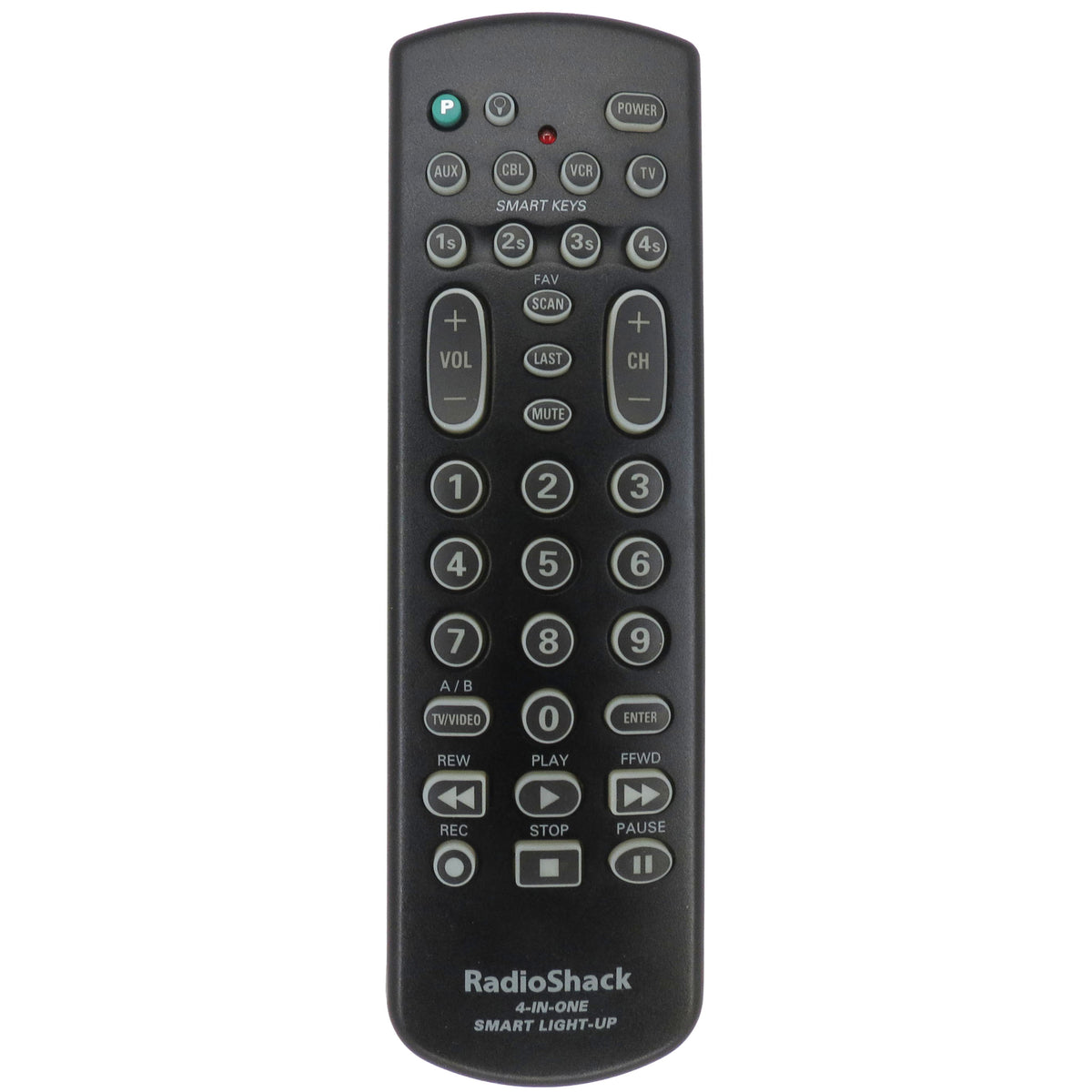 Radio Shack 15-1993 Pre-Owned 4 Device Universal Remote Control ...