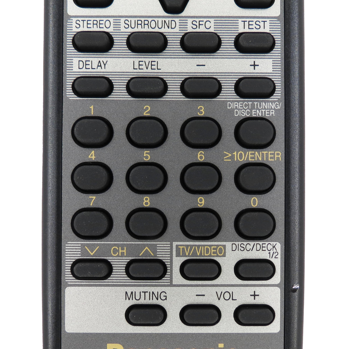 Panasonic EUR647131 Pre-Owned Original Audio System Remote Control ...