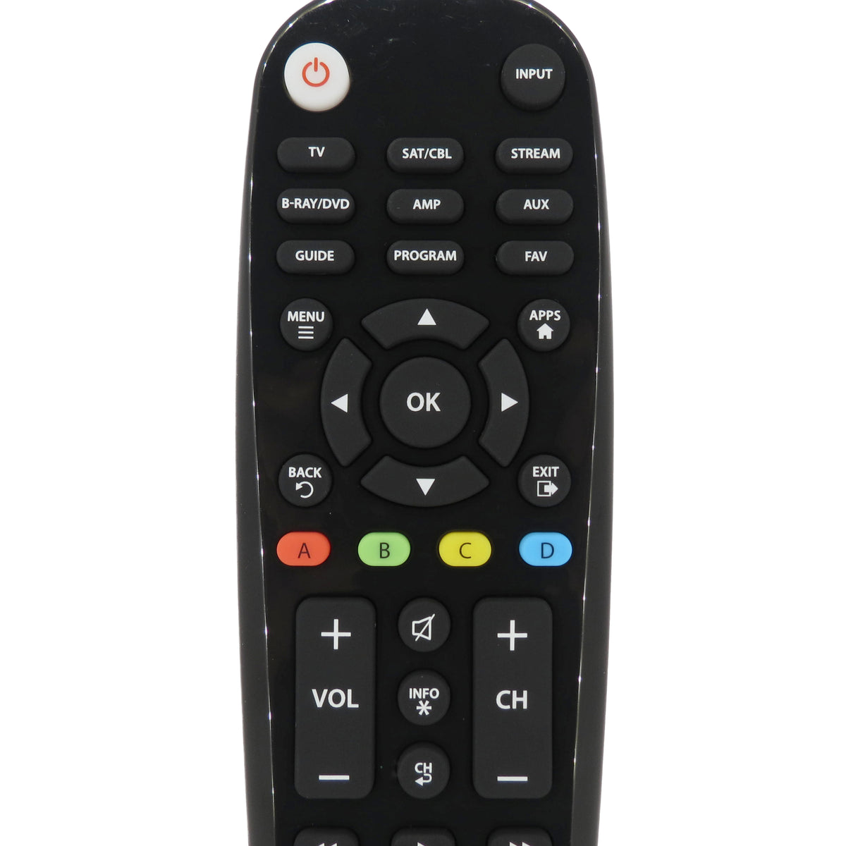 Blackweb BWB18AV004 Pre-Owned 6 Device Universal Remote Control ...