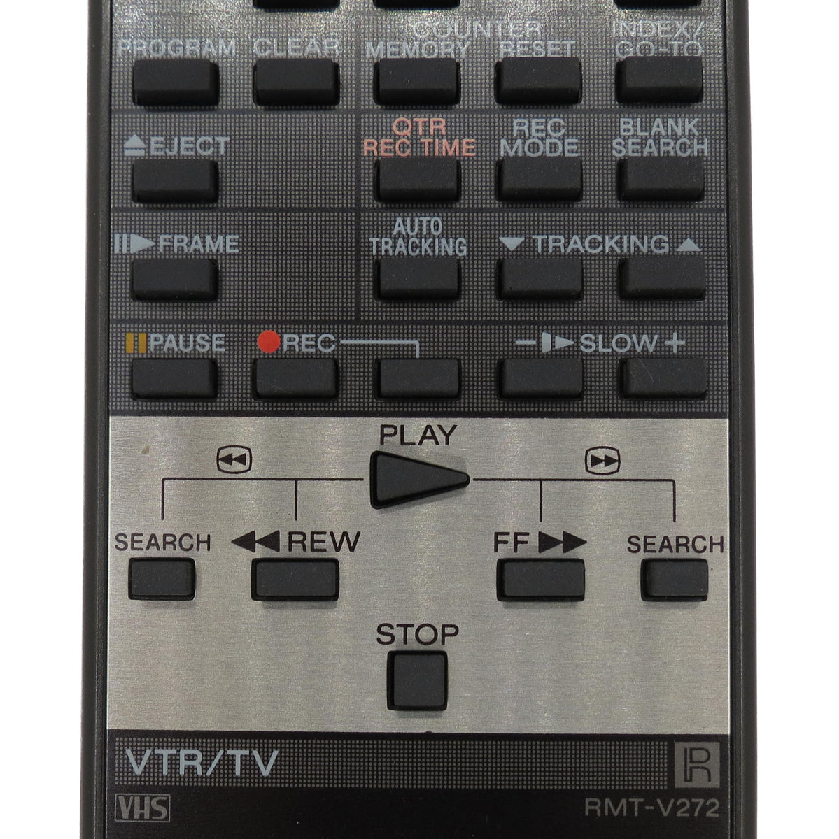 Sony RMT-V272 Pre-Owned Factory Original VCR Remote Control – Corner ...