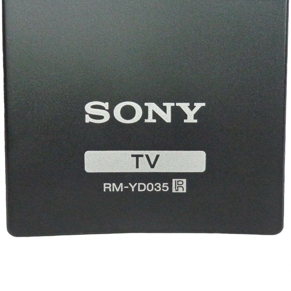 Sony RM-YD035 Pre-Owned Factory Original TV Remote Control – Corner ...
